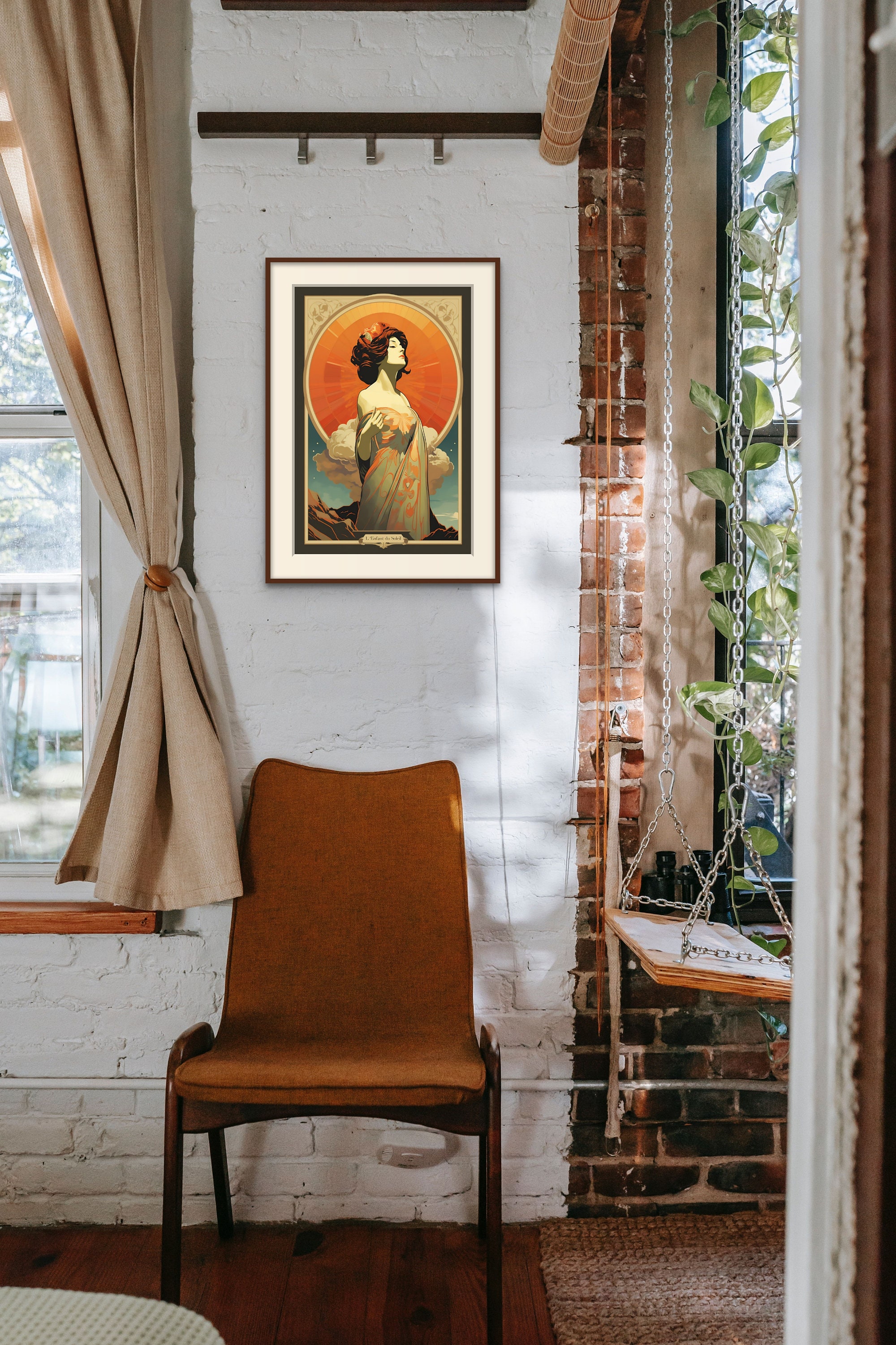 Child of the Sun | New Art Nouveau | Mucha Style Print | Art Dec ...