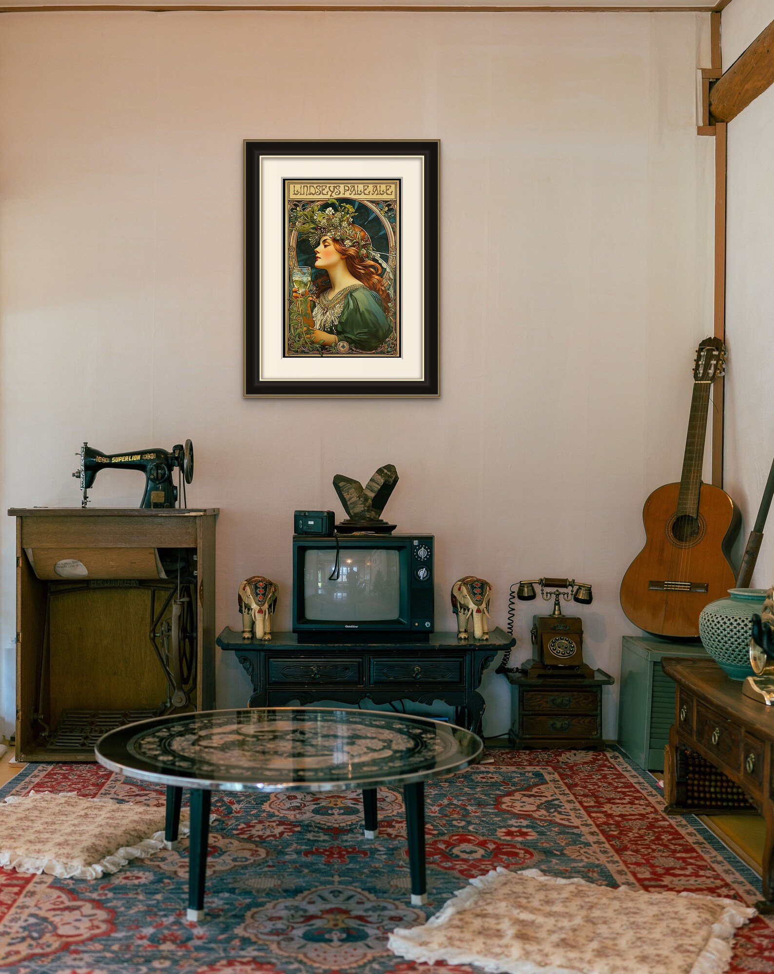 Celtic Beer Poster | New Art Nouveau | Mucha Print | Cottagecore Decor ...