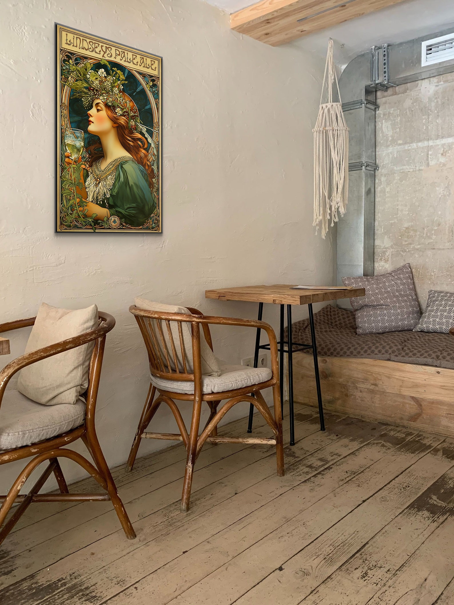 Celtic Beer Poster | New Art Nouveau | Mucha Print | Cottagecore Decor ...