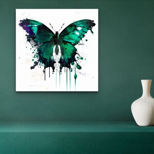 Gyotaku Style Butterfly Print, Spring Wall Decor (digital Download) - Etsy