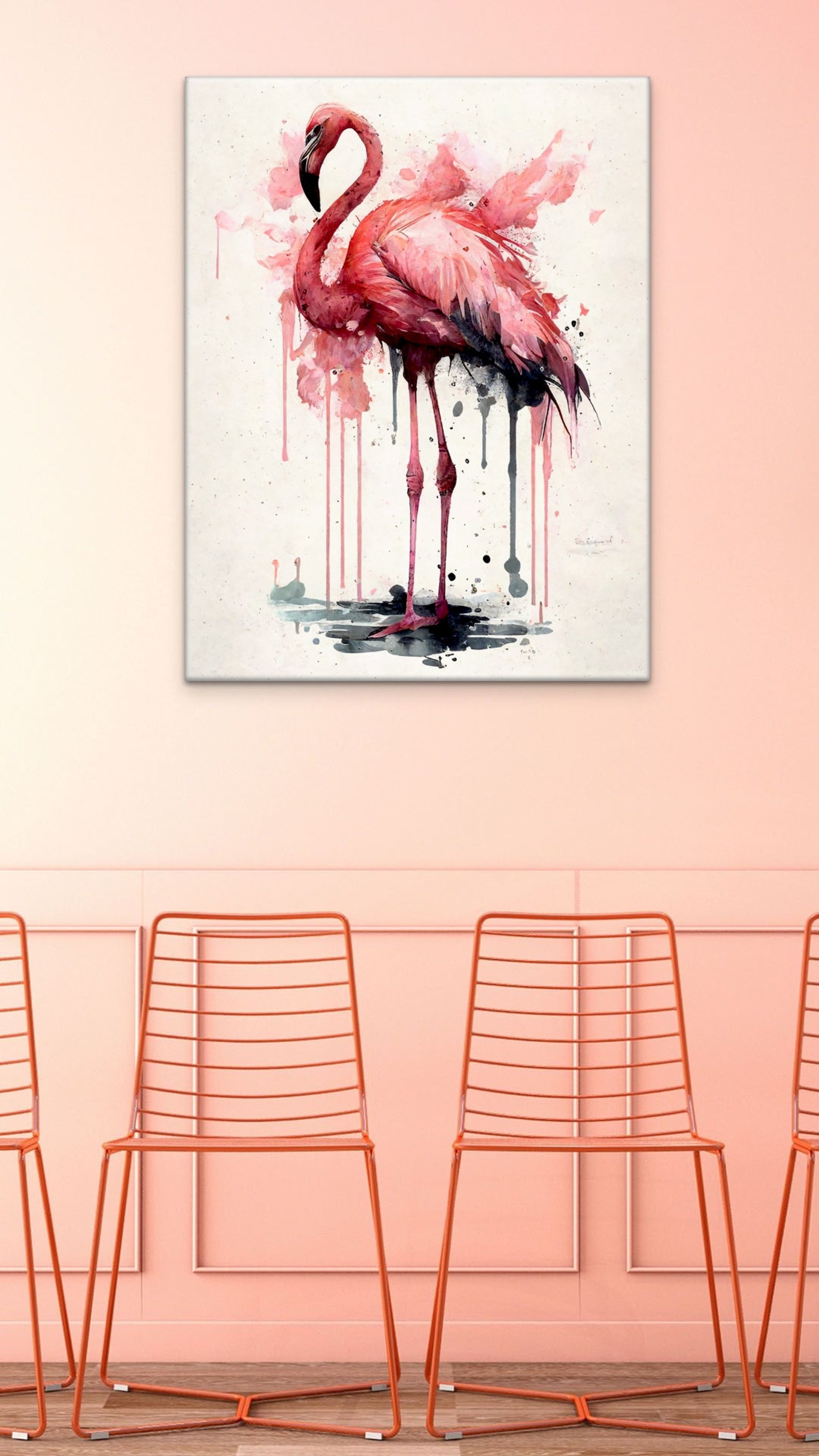Flamingo Elegance| Flamingo Gifts for Women | Flamingo Art Prints ...