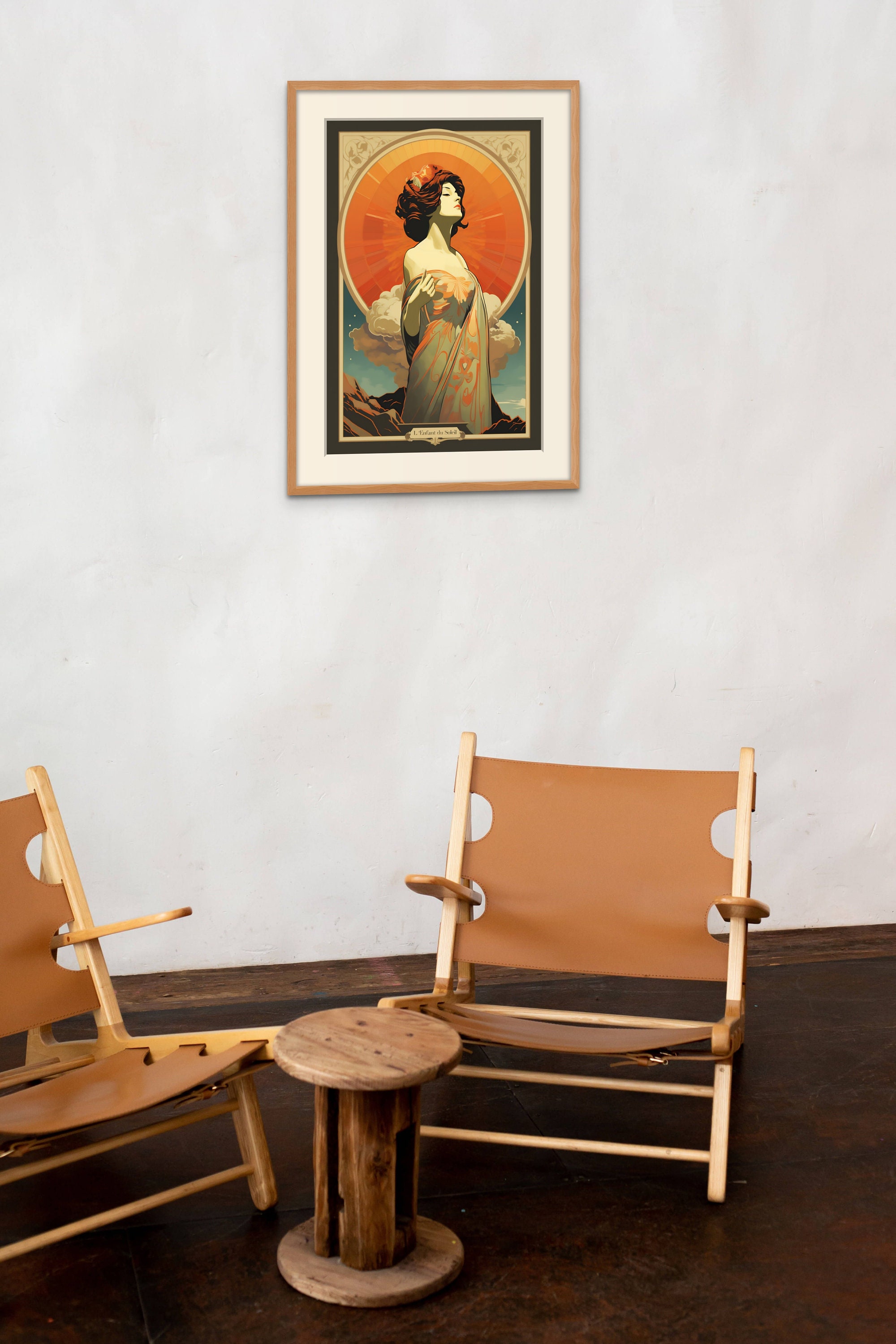 Child of the Sun | New Art Nouveau | Mucha Style Print | Art Dec | Unique Design | New Art ...