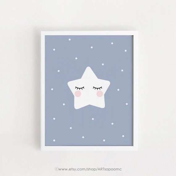 Printable Nursery Art Set of 3 Poster Baby Wall art Kids room | Etsy
