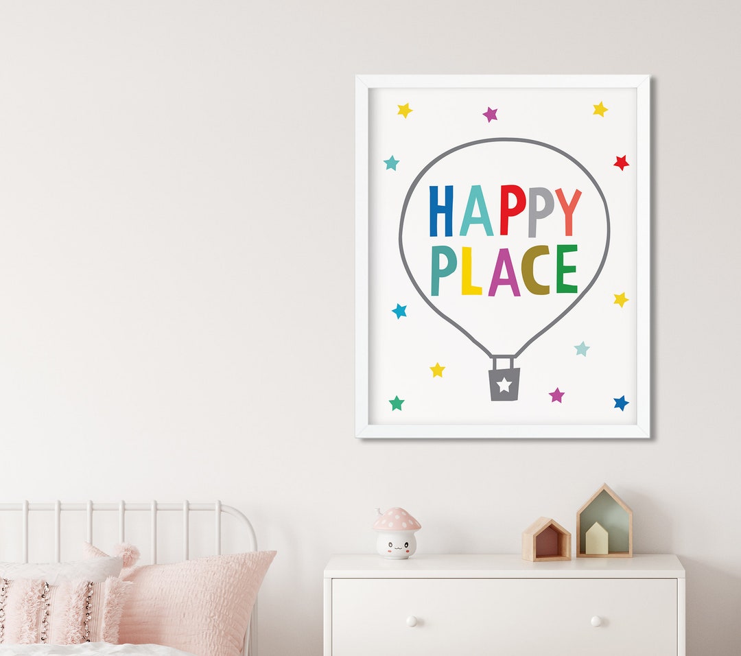 Instant Download Kids Room Printable Wall Art Colorful Nursery Decor ...