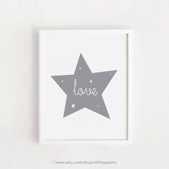 Printable Nursery Art Set of 3 Poster Baby Room Wall Art Kids | Etsy