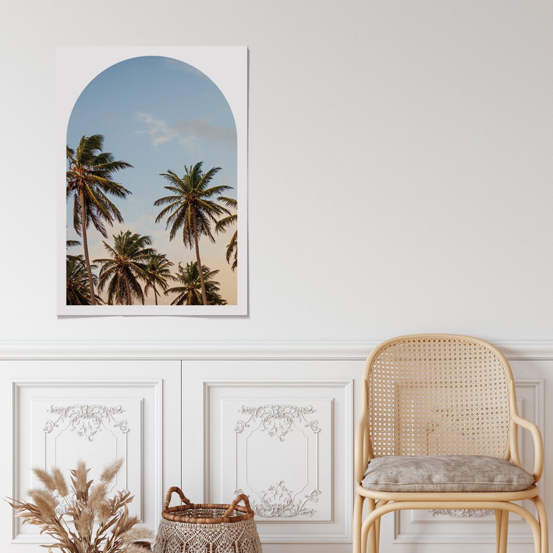 Printable Palm Tree Wall Art Instant Download Tropical - Etsy