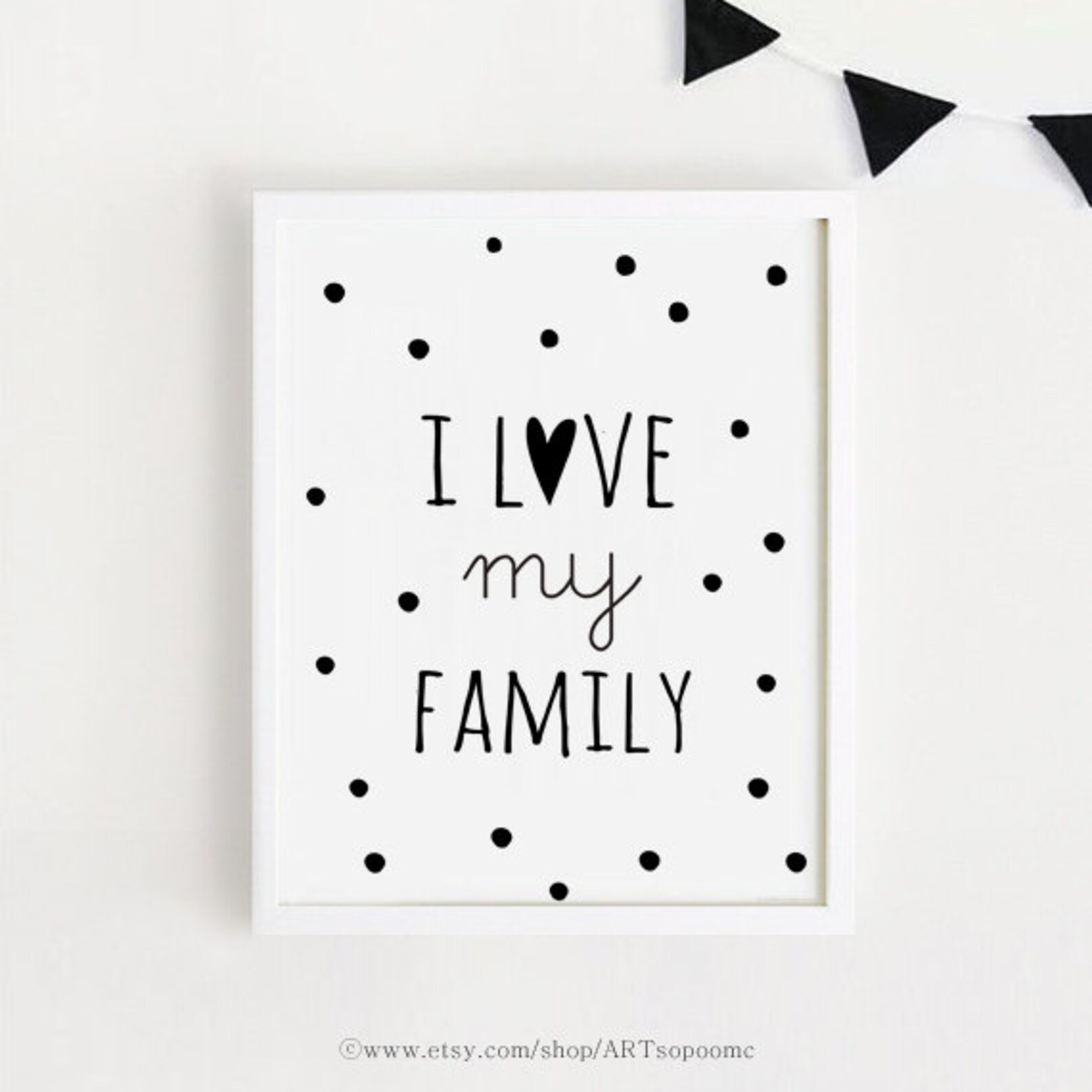 INSTANT DOWNLOAD Family Quotes Print Poster Home Art Printable - Etsy