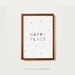 INSTANT DOWNLOAD Happy Place Poster Printable Baby Room Wall - Etsy