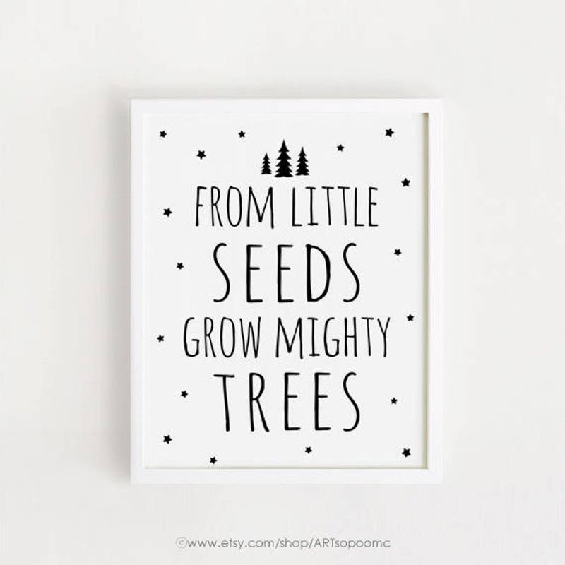 Grow Mighty Trees - Etsy