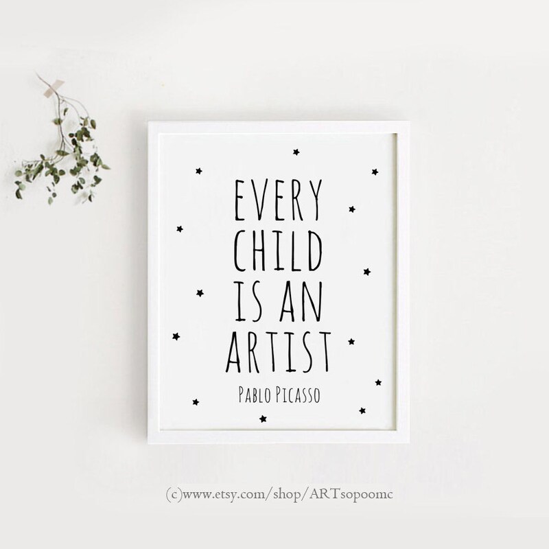 Every Child is an Artist - Etsy