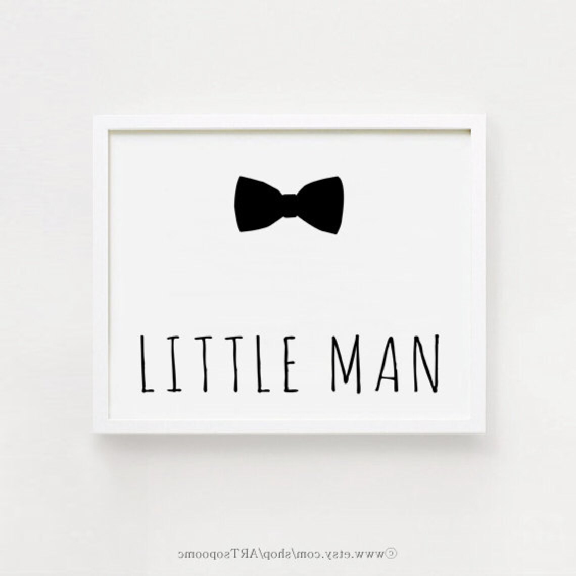 Little man printable art Baby boys room Sign Kawaii Poster | Etsy