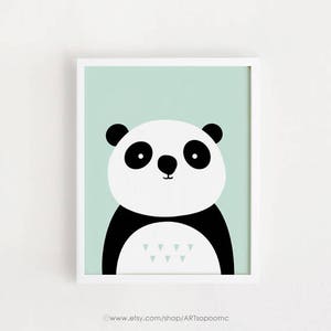 Poster Bebe INSTANT DOWNLOAD Cute Panda Graphic Printable Art Panda ...