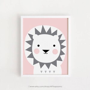 Printable Nursery Art Set of 4 Poster Baby Girls Room Wall Art Child ...