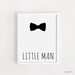 8x10 INSTANT DOWNLOAD Little Man Printable Wall Art Cute Baby Wall ...
