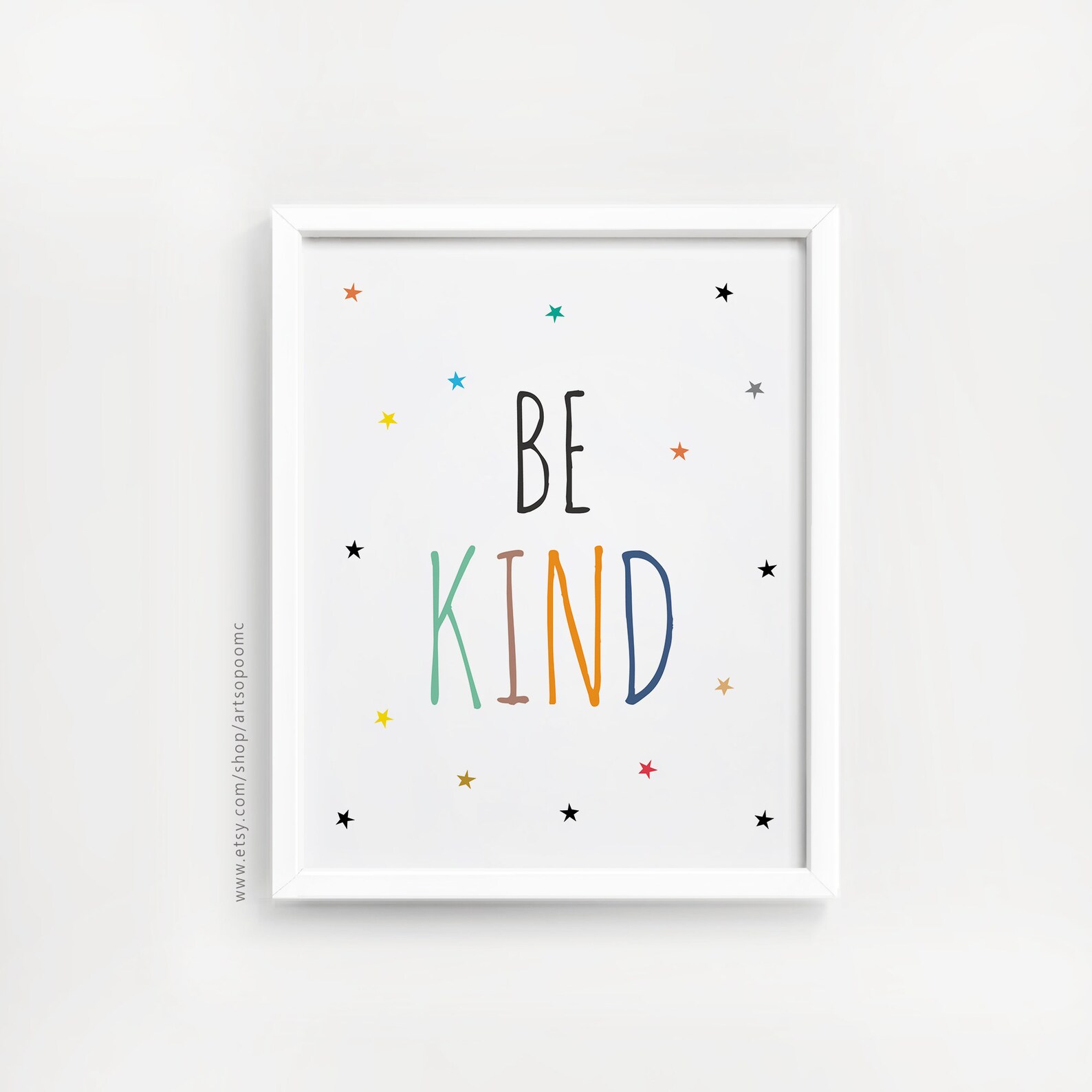 Instant Download Be Brave Be Kind Be You Be Happy Kids room | Etsy