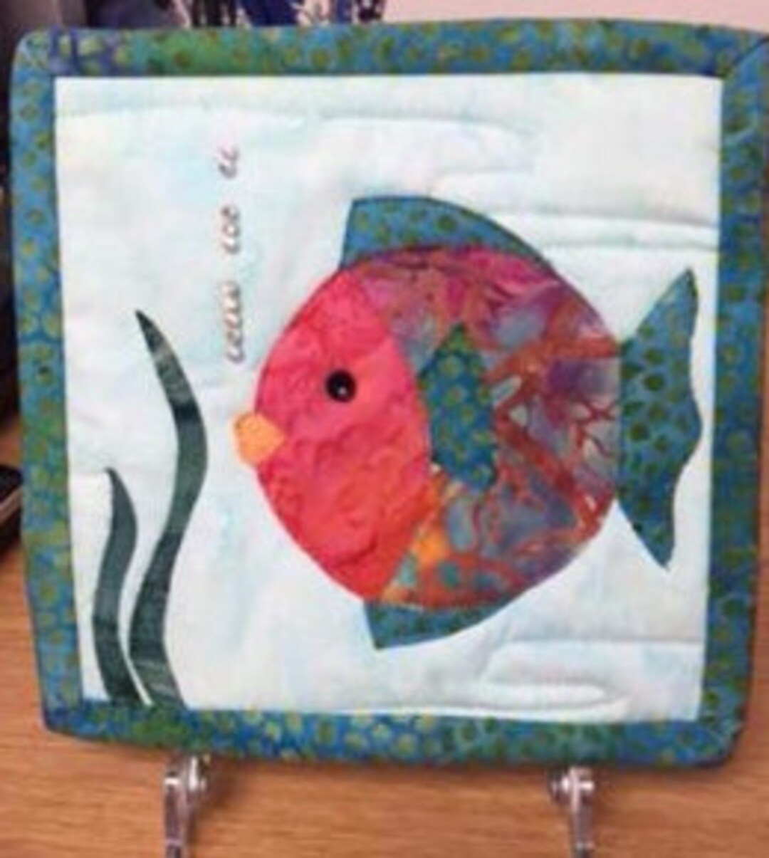 Block Art Fish Block - Etsy