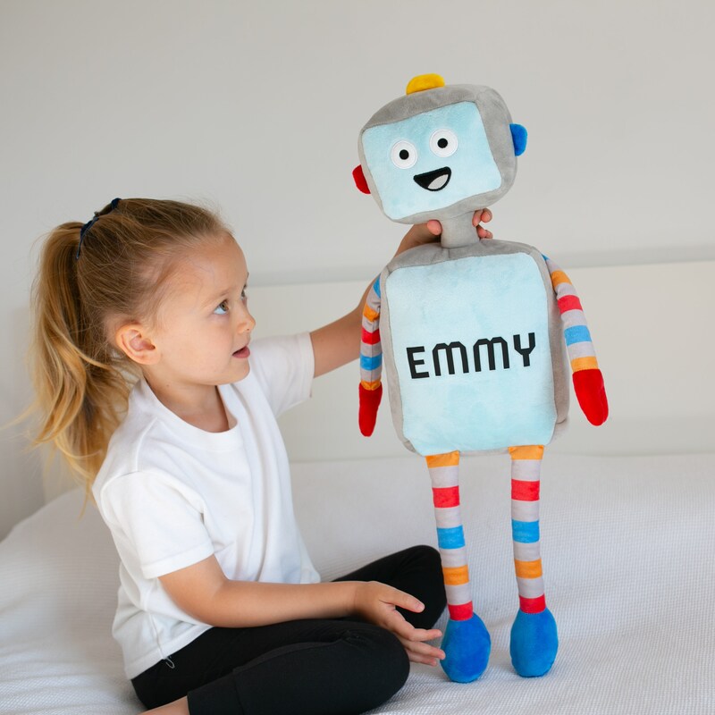 Stuffed Robot - Etsy