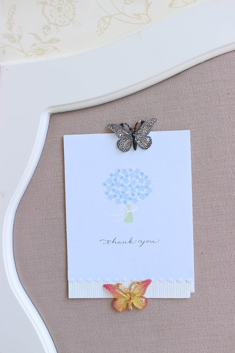 Butterfly Pushpins, Butterfly Thumbtacks, Glittery Butterfly Pins for ...