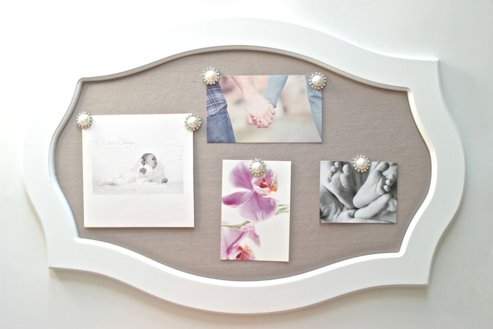 Ivory Rhinestone Pearl Push Pins Pearl Rhinestone Thumbtacks - Etsy