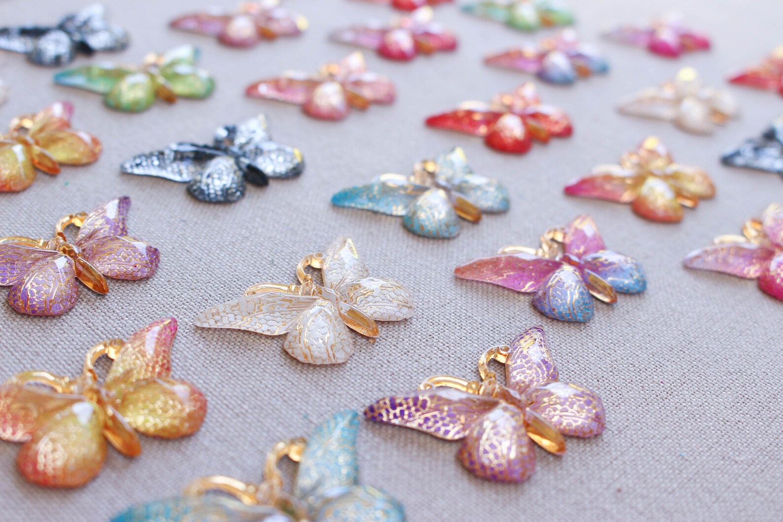 Butterfly Pushpins, Butterfly Thumbtacks, Glittery Butterfly Pins for ...