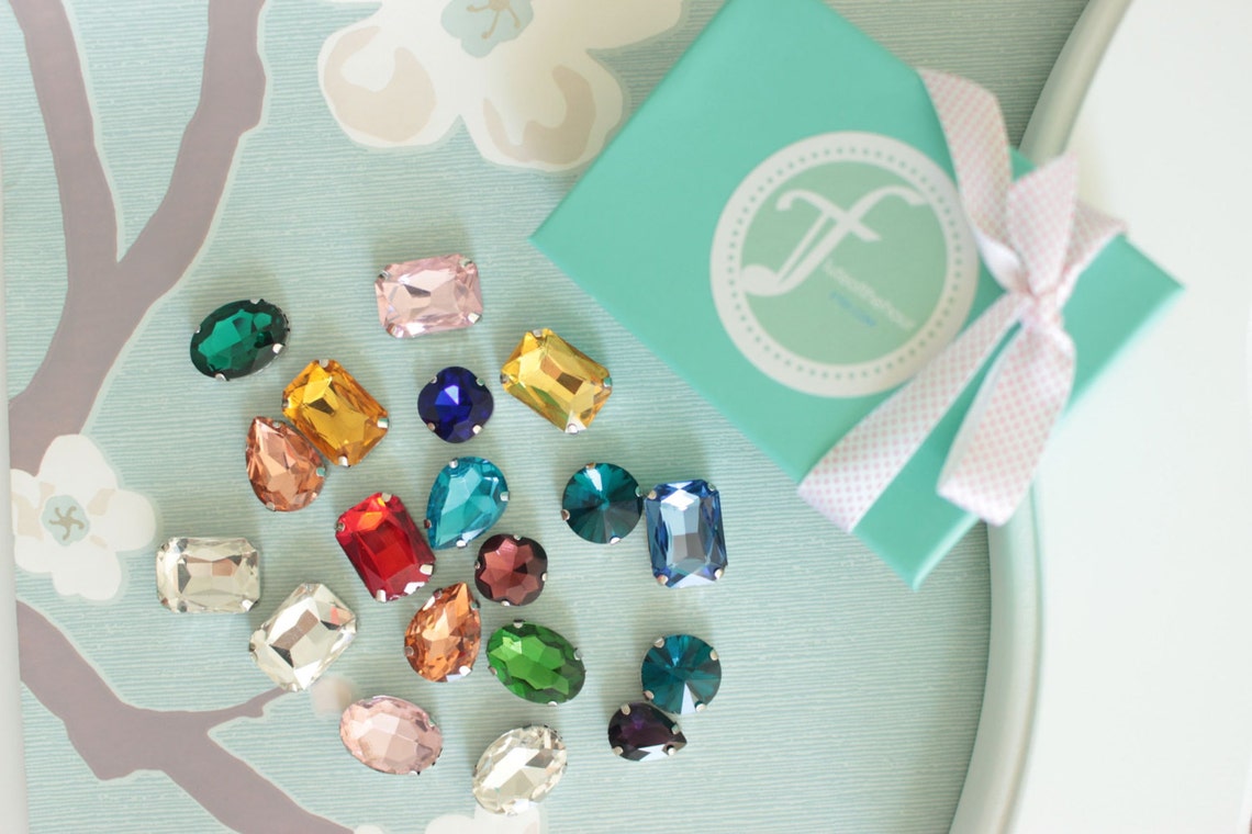 Mixed Rhinestone Push Pins Rhinestone Thumbtacks Colorful - Etsy