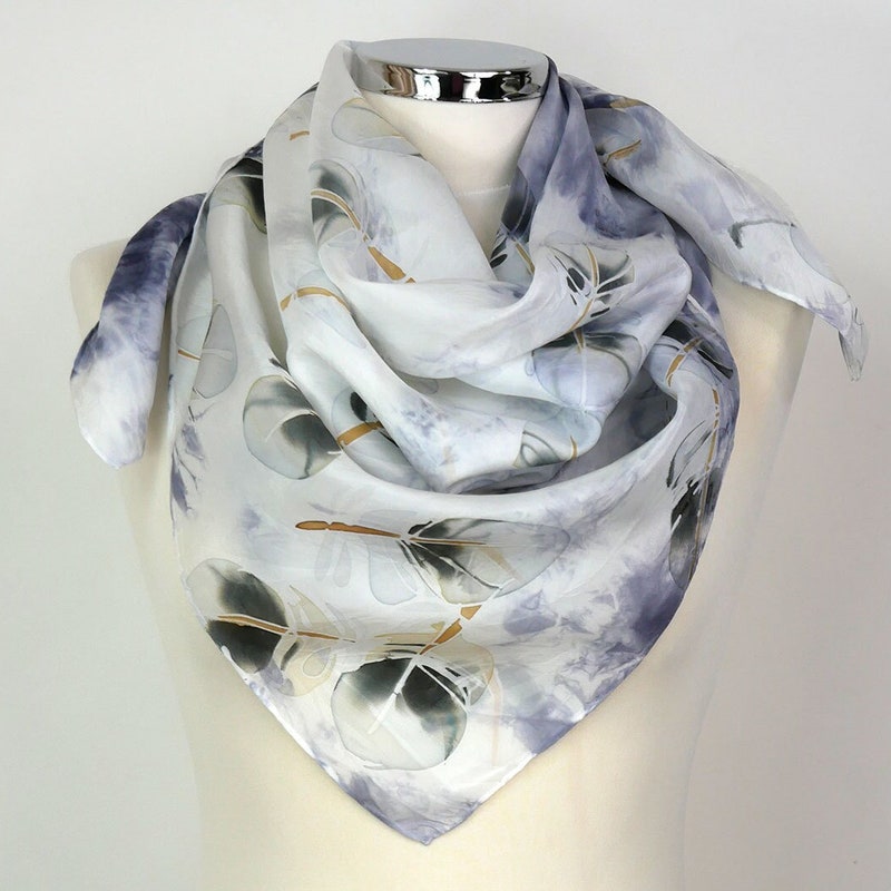 Square Silk Scarf - Etsy