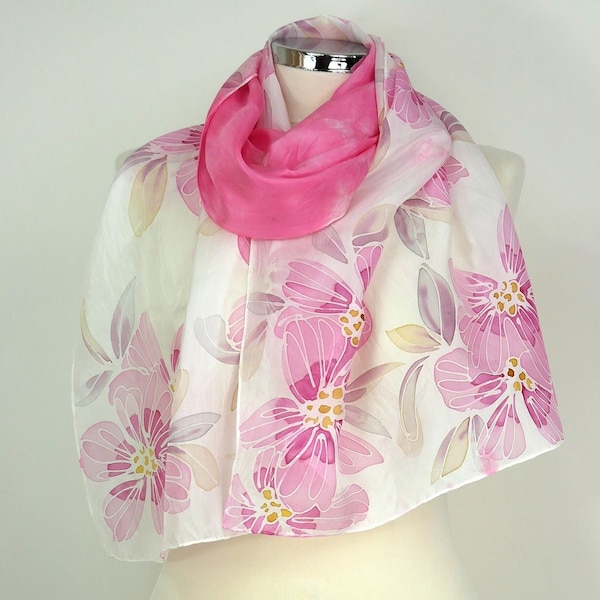 Floral Scarf - Etsy