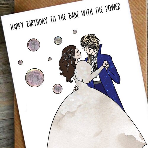 Funny Labyrinth Birthday Card LCHMORGAN - Etsy