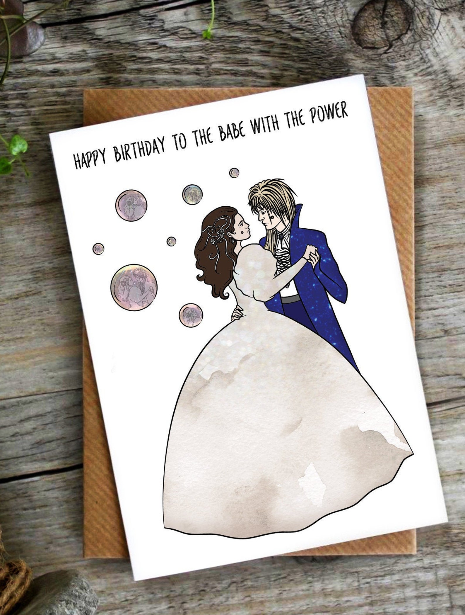 Funny Labyrinth Birthday Card LCHMORGAN - Etsy