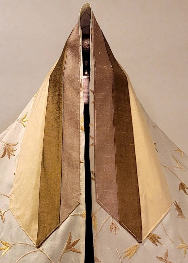 Flower Embroidered Cream and Rose Gold Tallit - Etsy