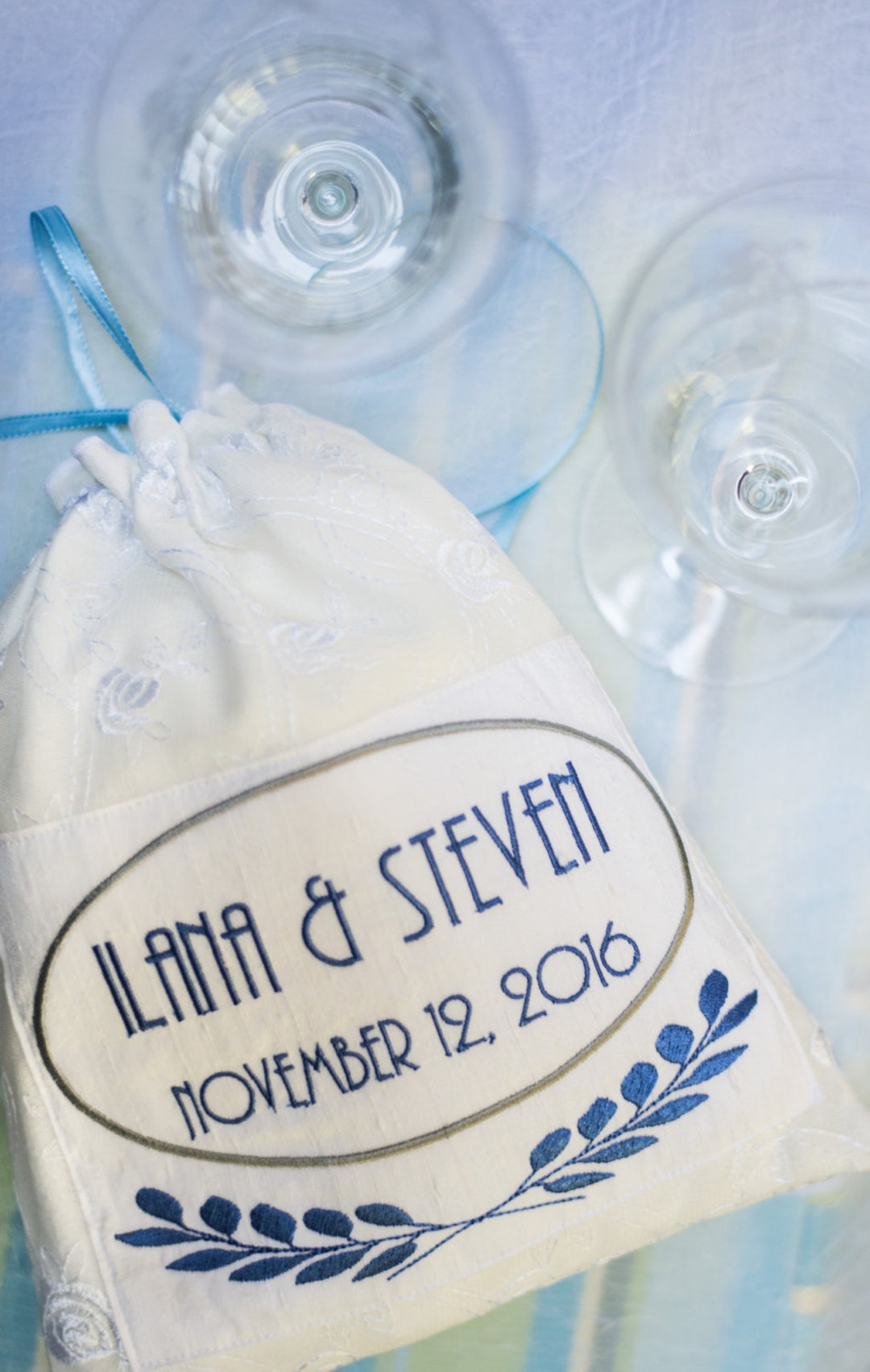 Custom Embroidered Wedding Smash Bag - Etsy