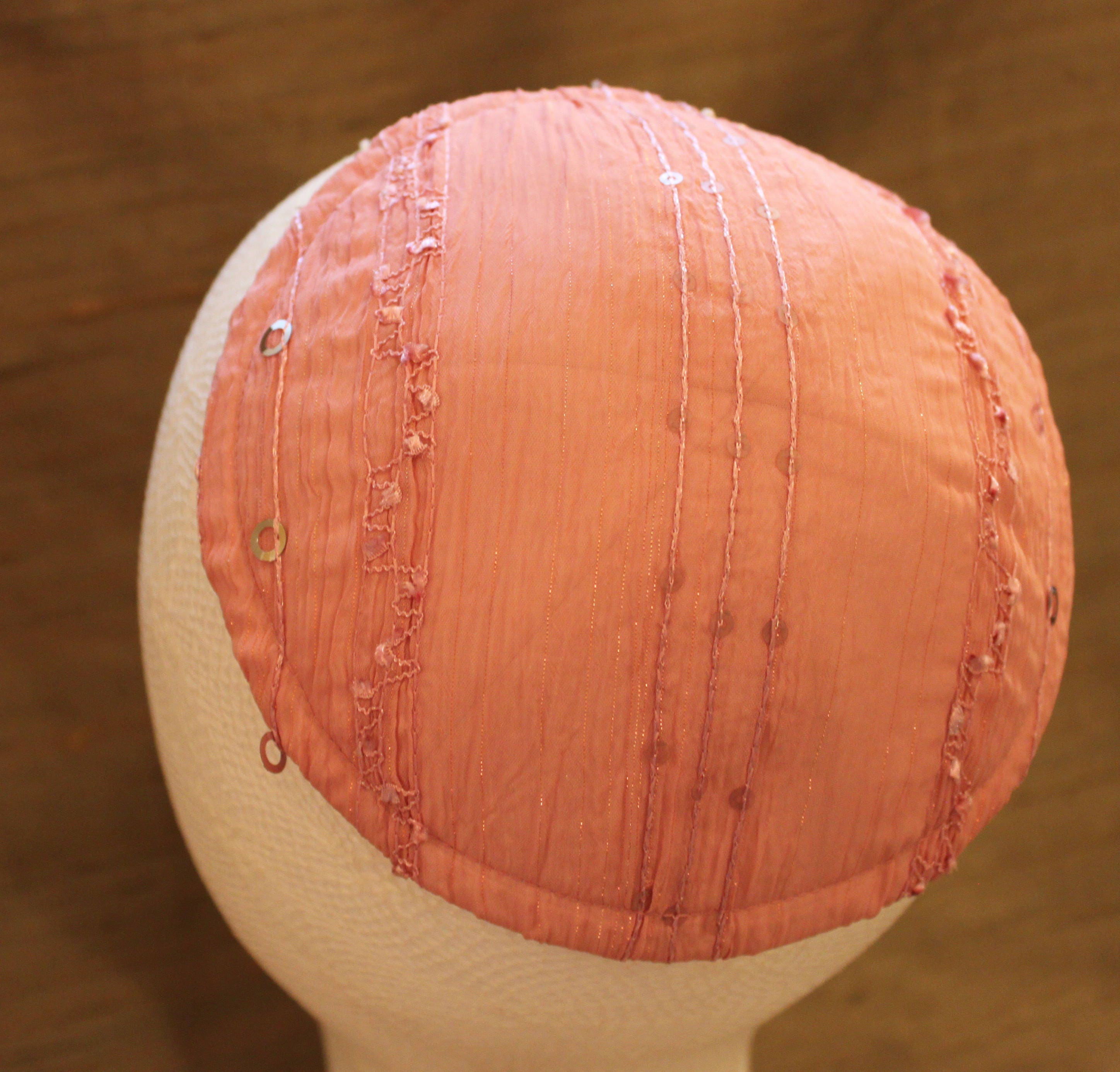 Pink Flowing Talit With Sparkles Silk and Sequins - Etsy