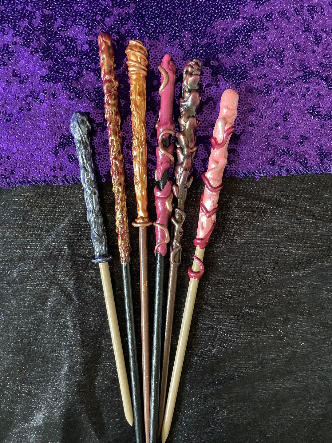 Handmade Magic Wizard Wands: Deluxe Style M - Etsy