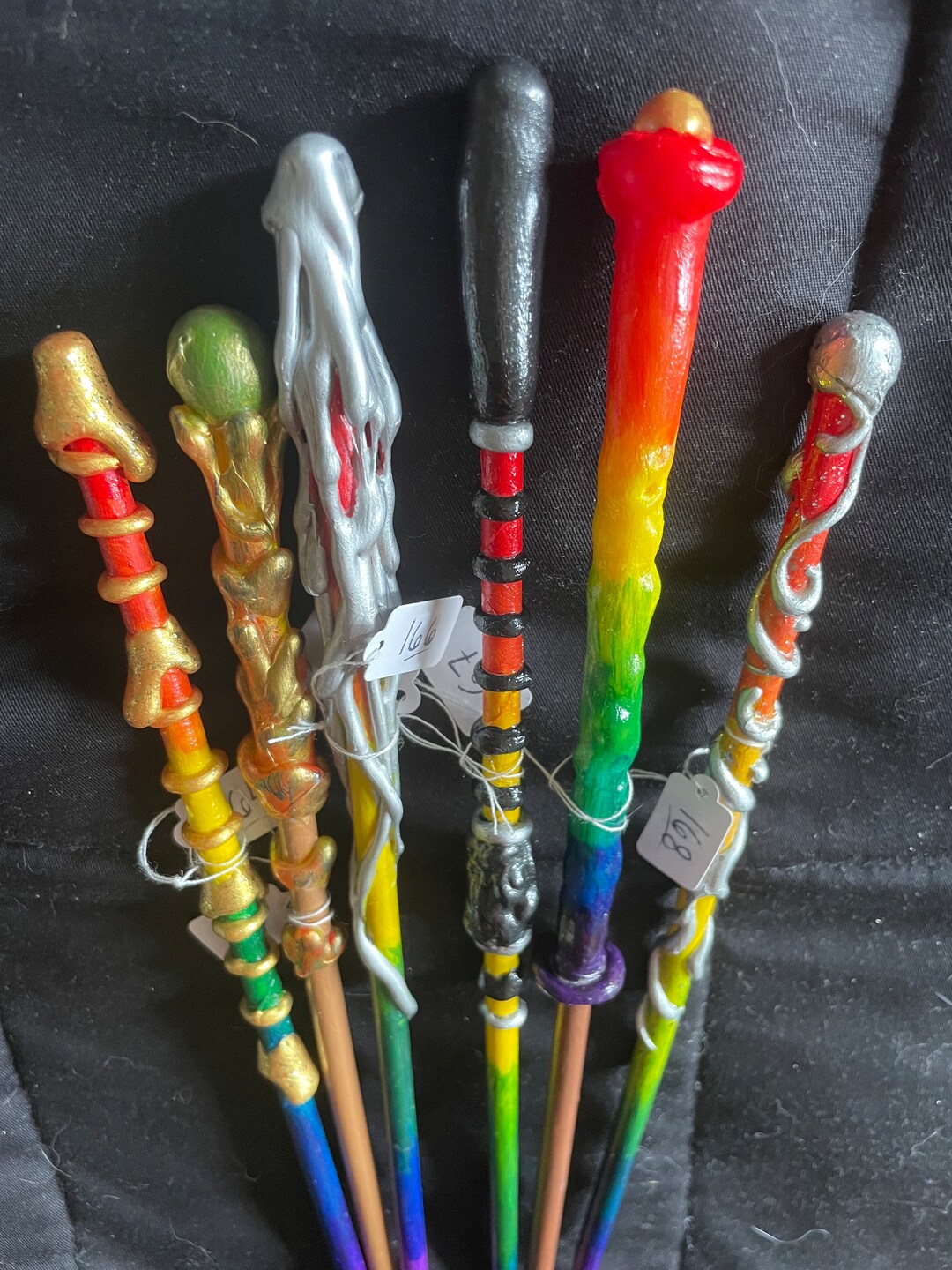 Handmade Magic Wizard Wands: Rainbow! - Etsy