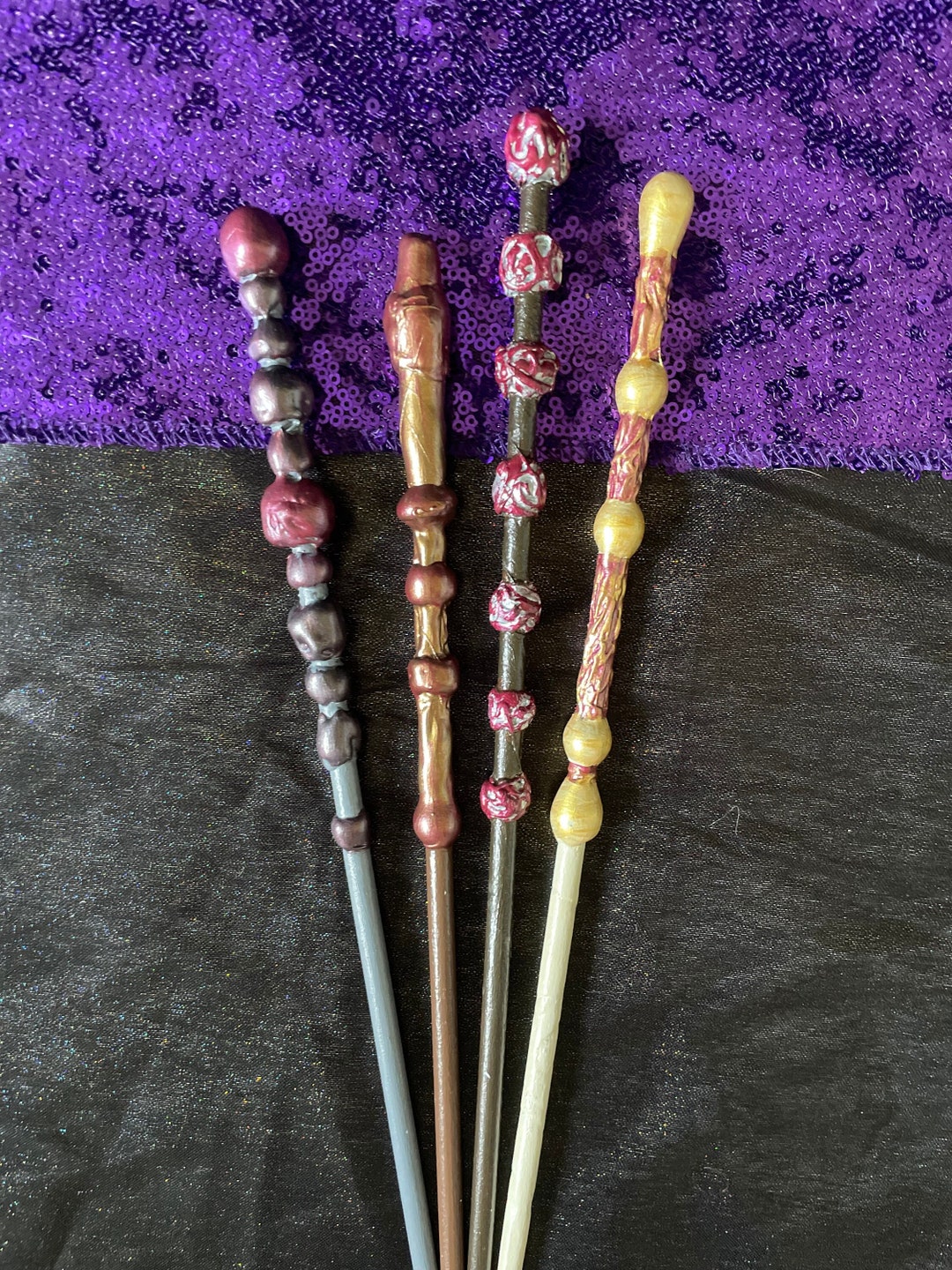 Handmade Magic Wizard Wands: Deluxe Style B - Etsy