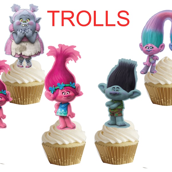 Poppy and Branch Cake Topper - Etsy