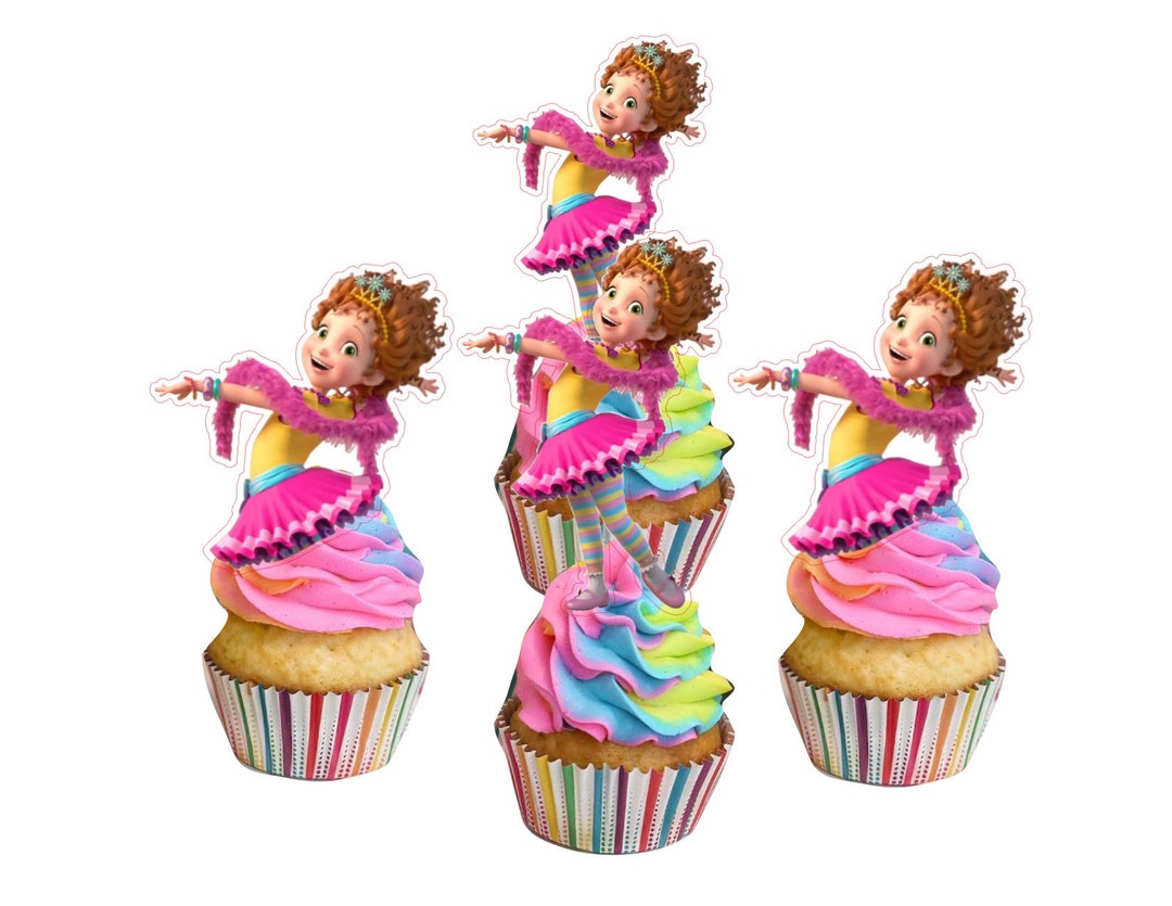 Fancy Nancy Cupcake Toppers, Cakepop Toppers, Cupcake Decorations - Etsy