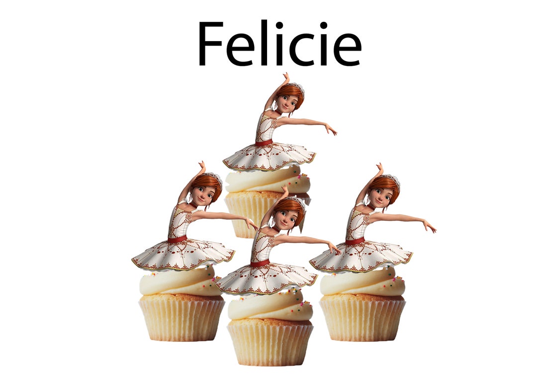 Felicie of Leap Cupcake Toppers, Cakepop Toppers, Cupcake Decors - Etsy