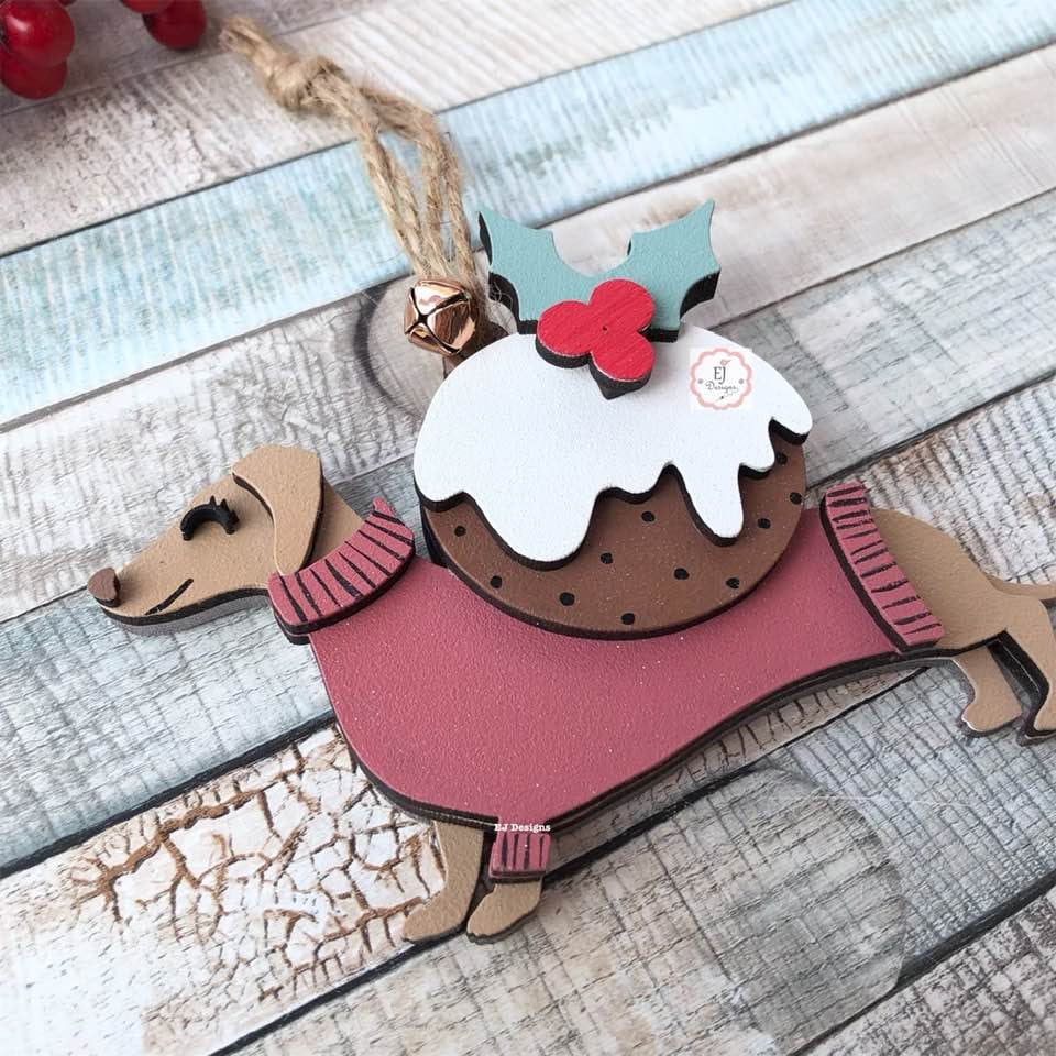 Sausage dog bauble Dachshund bauble Sausage dog Dachshund | Etsy