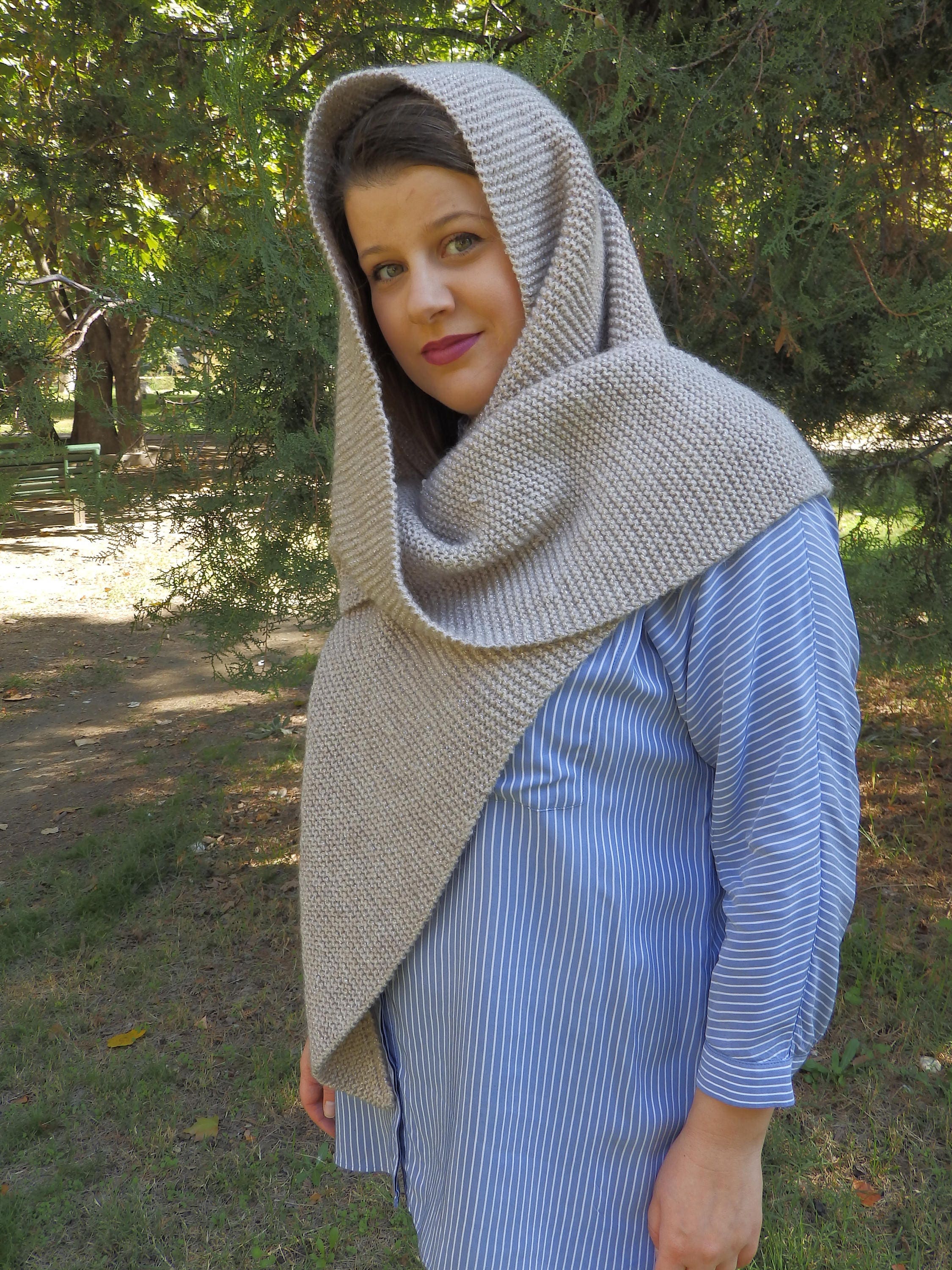 Knitting Pattern PDF Rhombus Lady Wrap Lady Winter Wrap - Etsy