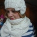 Knitting Pattern PDF, the Big Bow Infinity Scarf, Scarf With a Bow ...