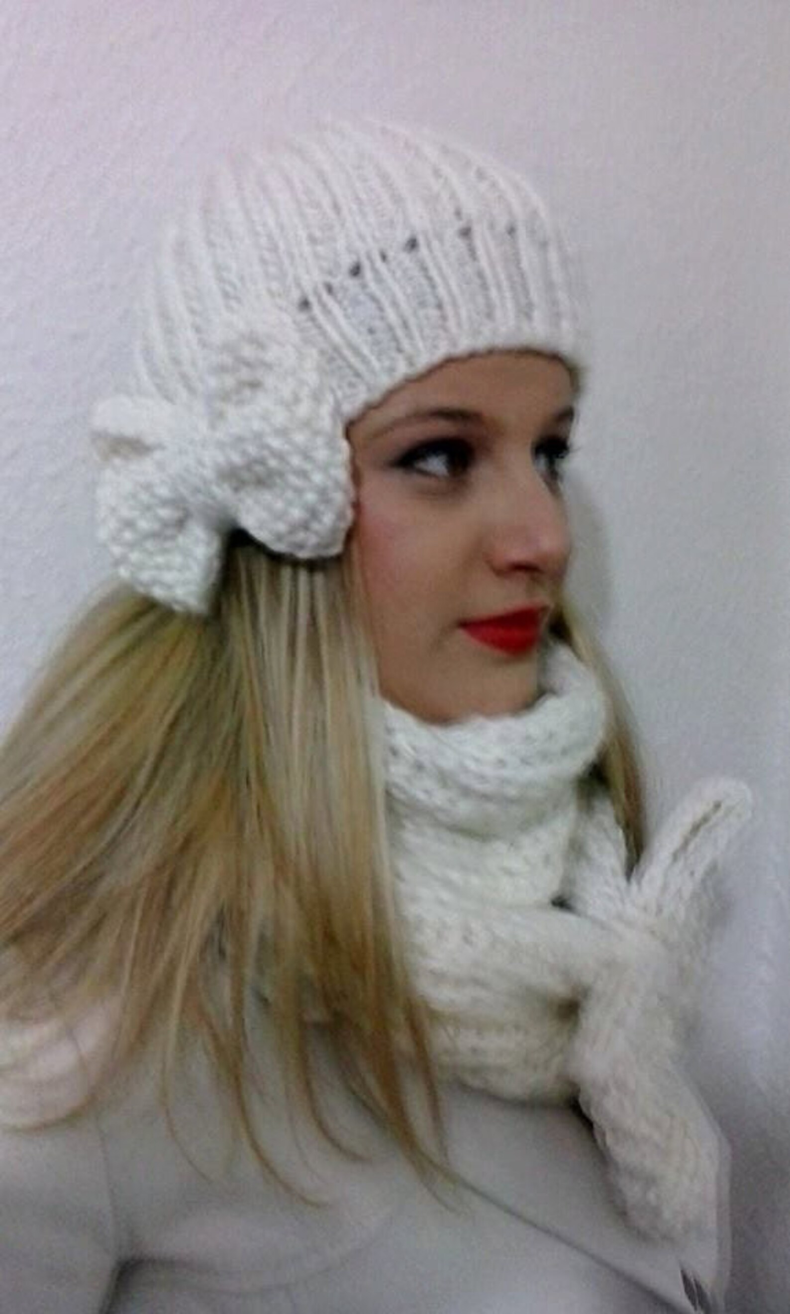 Knitting Pattern PDF, the Big Bow Infinity Scarf, Scarf With a Bow ...