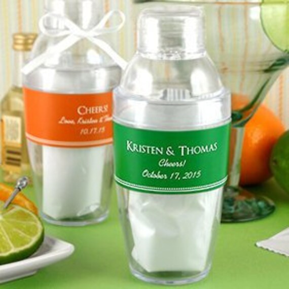 Personalized Cocktail Shaker With Margarita Mix Acrylic Custom | Etsy