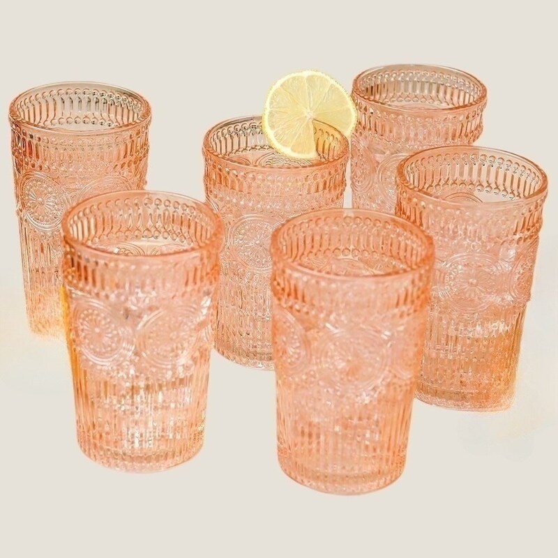 Pink Glassware - Etsy