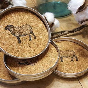 Coasters, Sheep Costers, Farmhouse Design, Farmhouse Style, Western ...