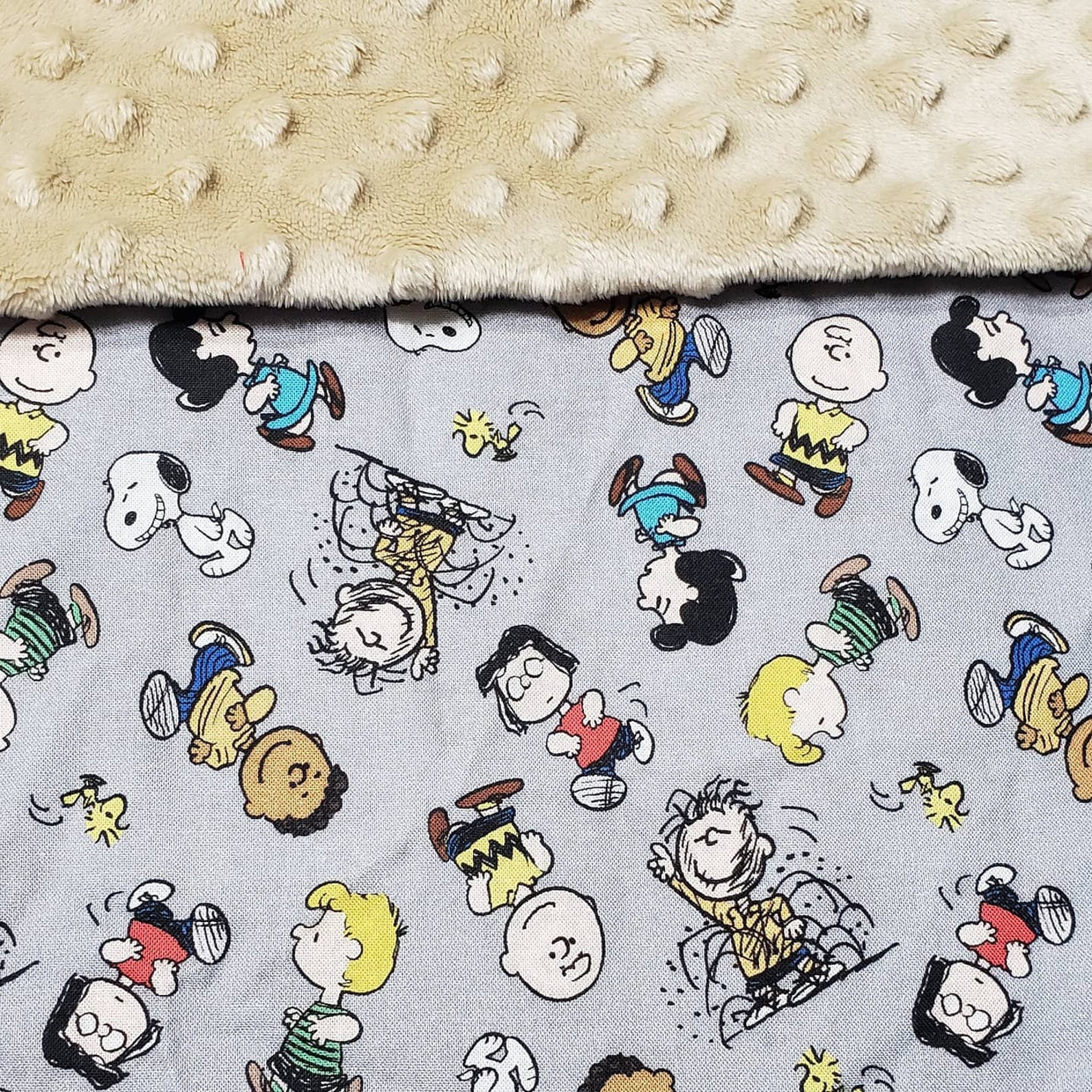 Snoopy Charlie brown manta para bebés guardería snoopy - Etsy España