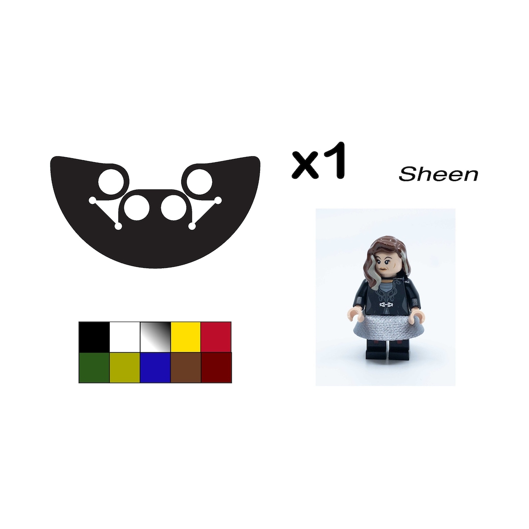 Miniskirt for LEGO Minifigure sheen - Etsy Australia