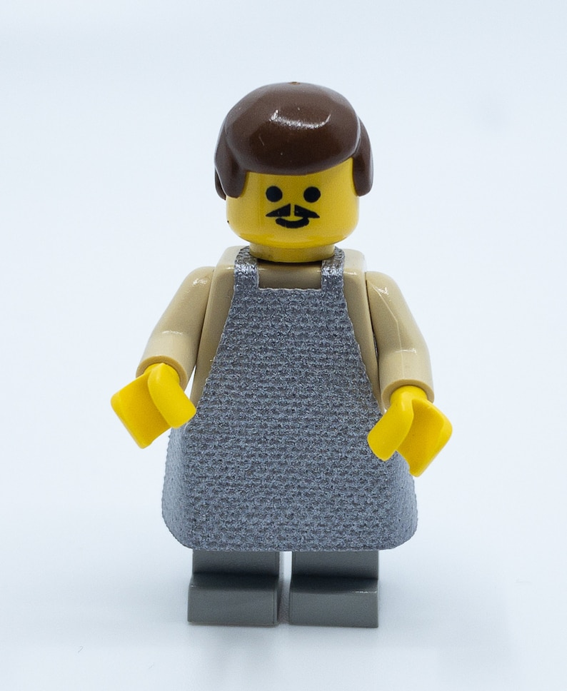 Apron for LEGO Minifigures "sheen" - Etsy