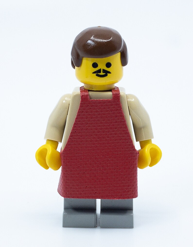 Apron for LEGO Minifigures "sheen" - Etsy