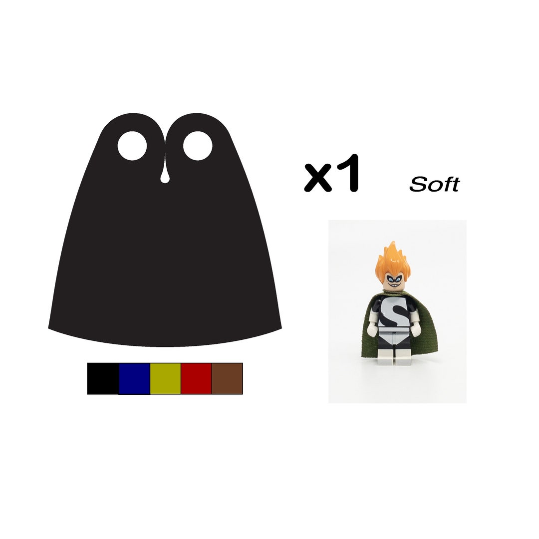 Cape for LEGO Minifigures soft classic Shape - Etsy